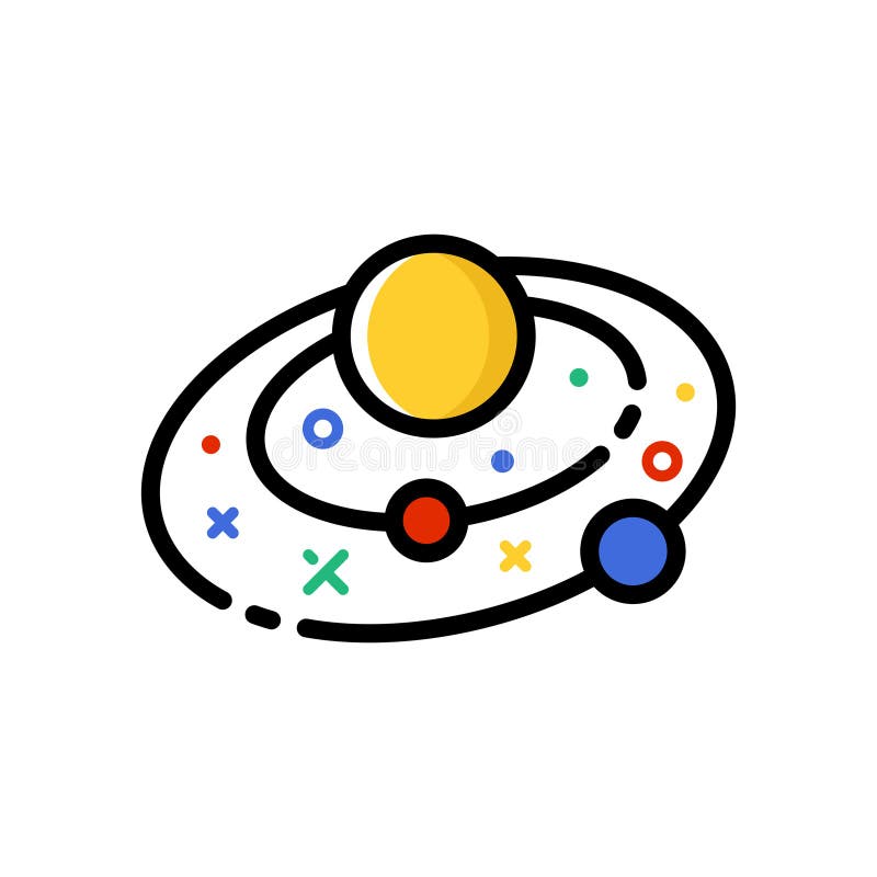 Solar System Silhouette Stock Illustrations – 4,028 Solar System ...