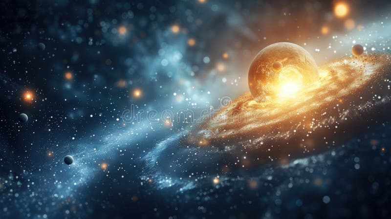 The Solar System, Comprised of the Sun and Orbiting Objects, Operates ...