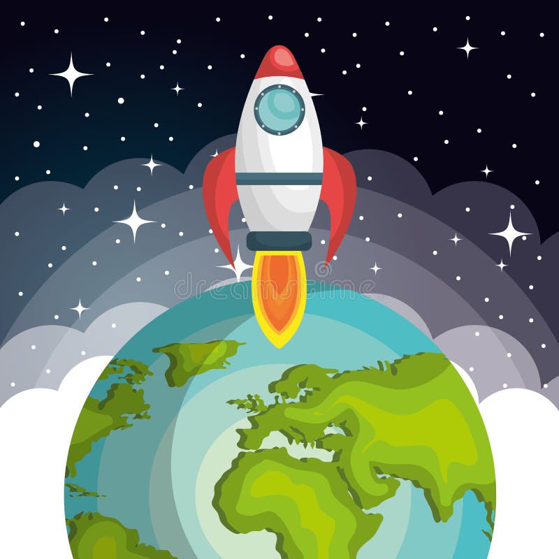 The solar system design stock illustration. Illustration of background ...