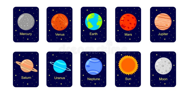 Solar System Flash Cards