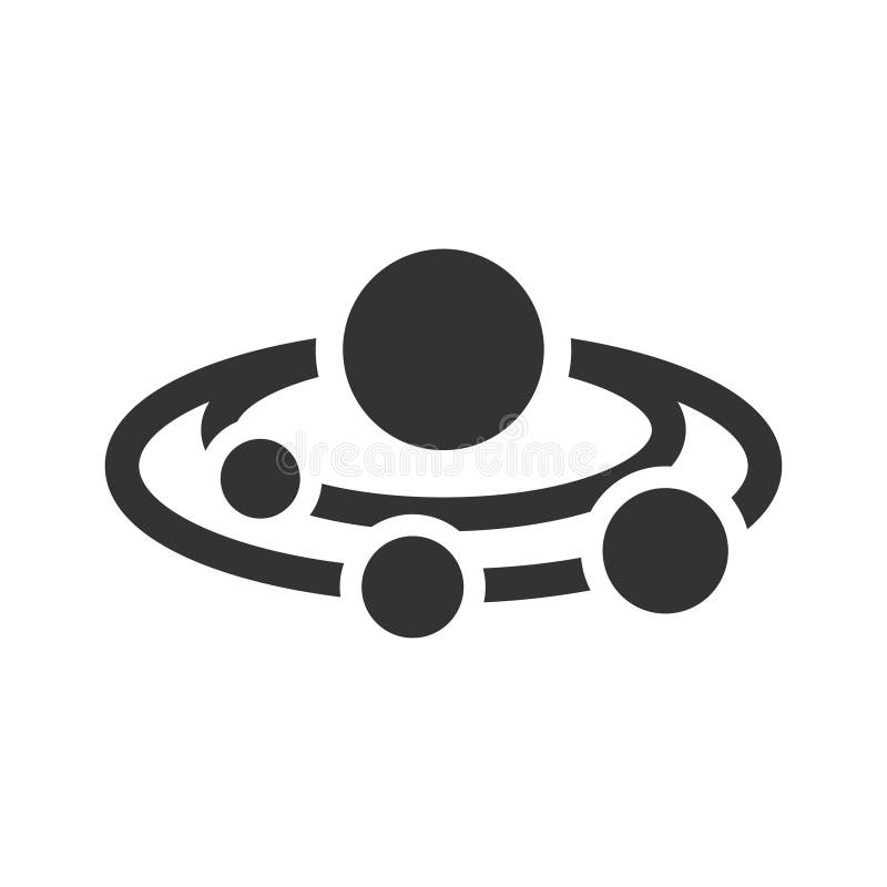 Solar system icon stock vector. Illustration of system - 271991673