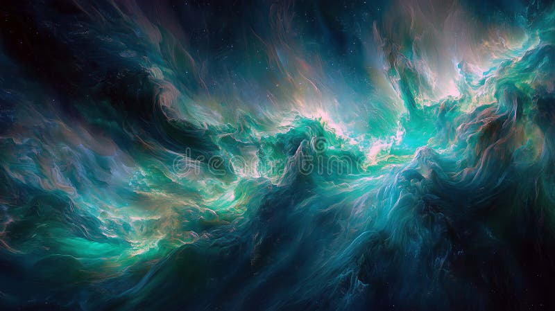 Solar System Luminescence, Abstract Art Inspired by Cosmic Light and ...