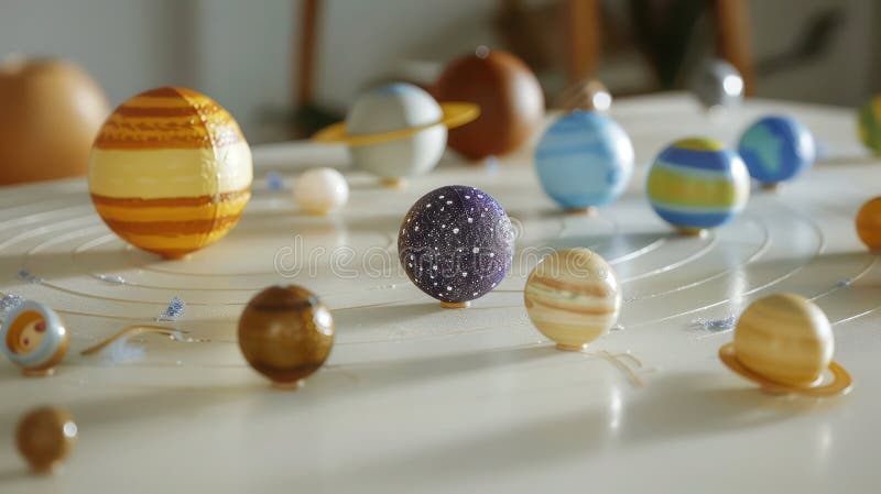 Solar System Model for Learning Astronomy and Space Exploration through ...