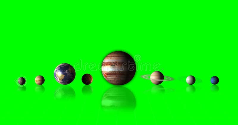 Solar System with Sun and Planets Stock Footage - Video of ...