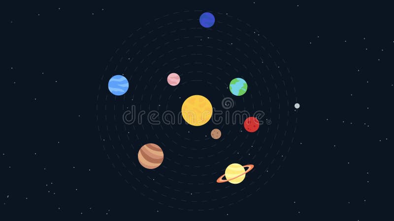 Solar System Animation Flash