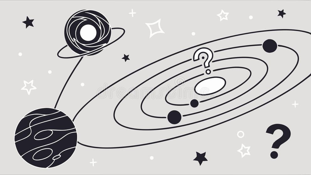 Solar System Planets, Depicting Space and Planetary Science Vector ...