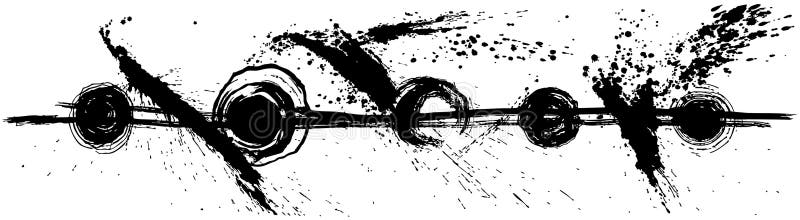 The Solar System Planets. Galaxy. Hand Drawn Illustration. Stock ...