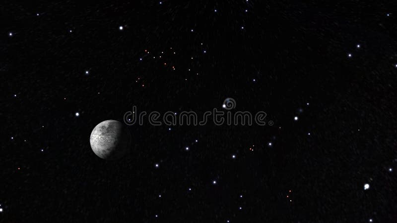 Solar System - Planets, Stars and Galaxies in Outer Space Showing the ...