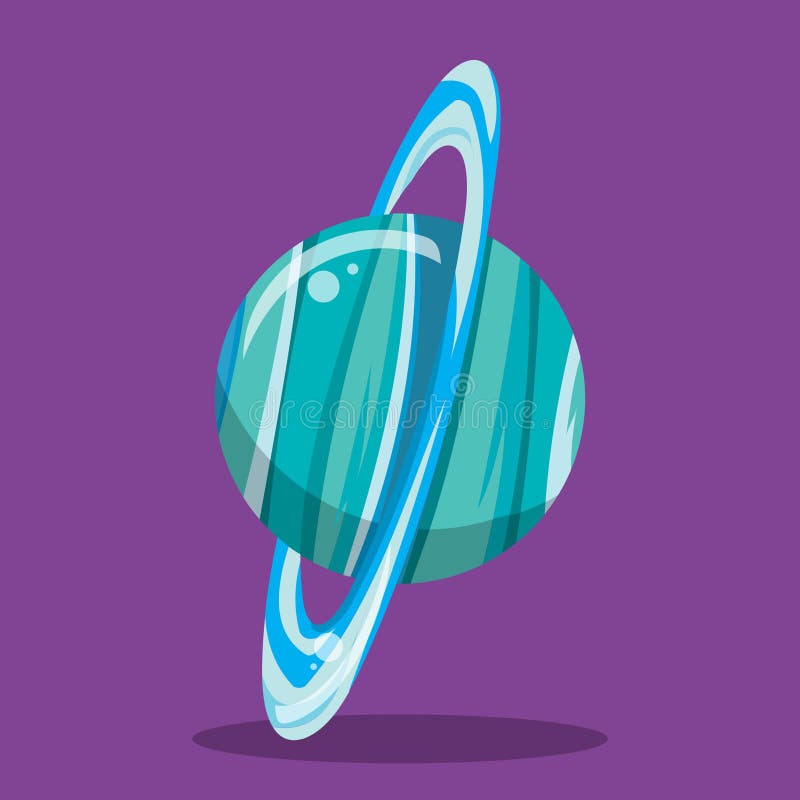 Solar System Planets Smiley Moon 05 Stock Vector - Illustration of ...