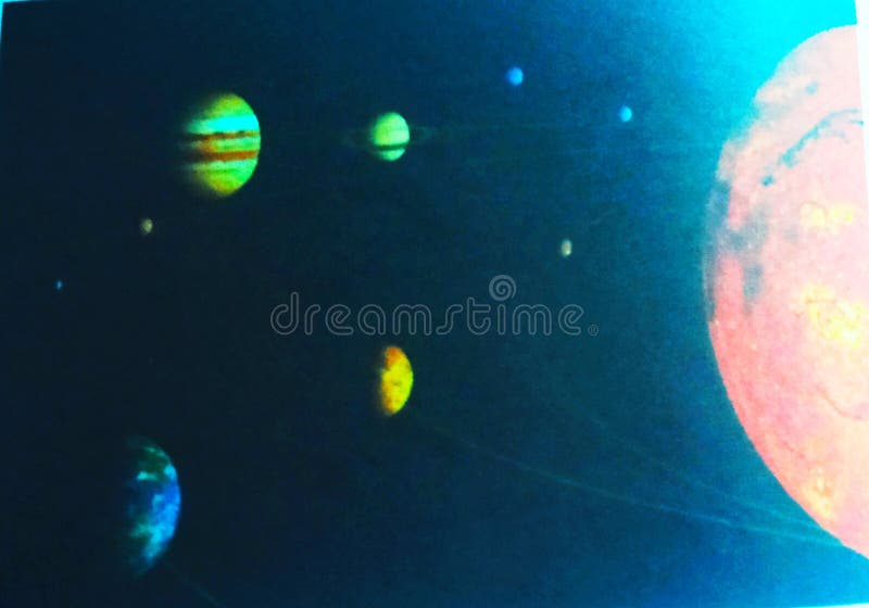 It is a solar system stock illustration. Illustration of circulars ...