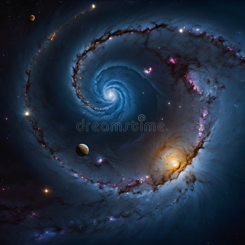 Solar System in Space with Planets and Stars. Elements of this Image ...