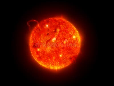 Solar system - sun stock illustration. Illustration of light - 18584177