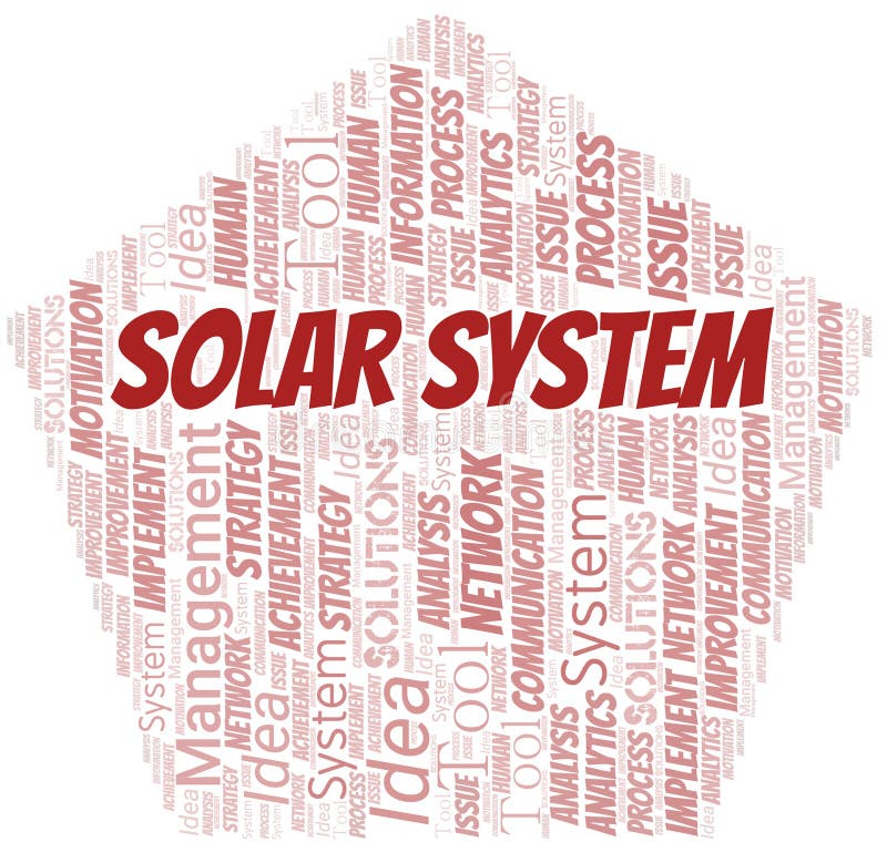 Solar System Font Stock Illustrations – 559 Solar System Font Stock ...