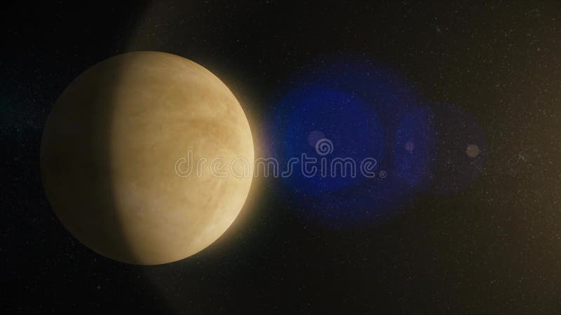 Solar System - Venus. it is the Second Planet from the Sun. it is a ...