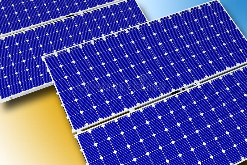 Solar Technology stock illustration. Illustration of alternate - 24165314