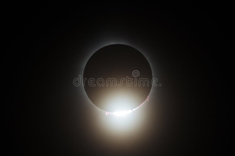 Solar Total Eclipse 2024 from Plattsburgh NY Stock Photo - Image of ...