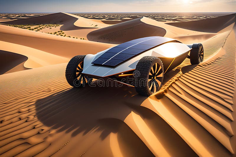 Solar Vehicle Equipped with Cutting-Edge Technology Traverses ...