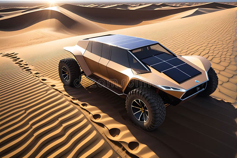 Solar Vehicle Equipped with Cutting-Edge Technology Traverses ...