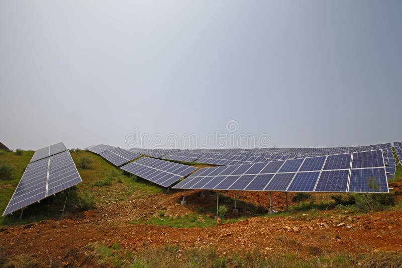 Solar wind stock photo. Image of technology, wind, panel - 349271616