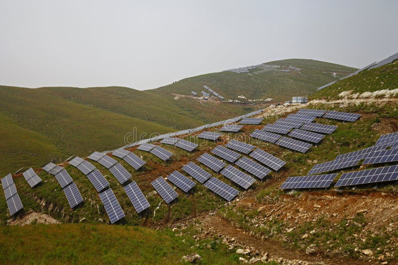 Solar wind stock image. Image of electronic, windmill - 364339791