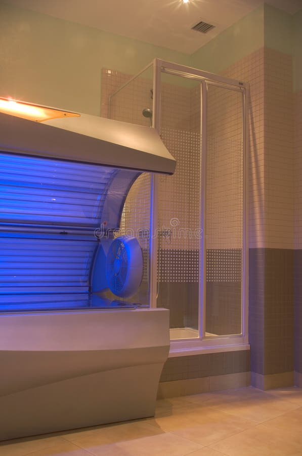 Solarium stock image. Image of service, solarium, interior - 20311977