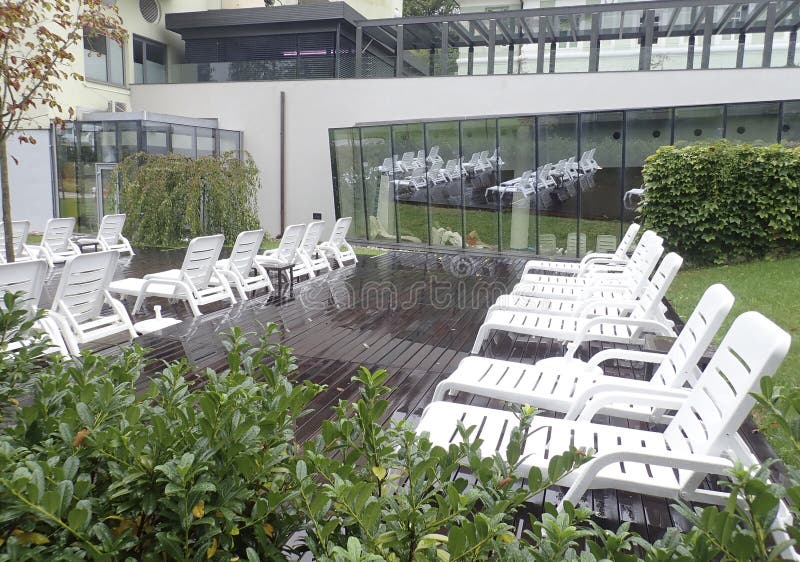 Solarium open area stock photo. Image of pool, open - 100805710