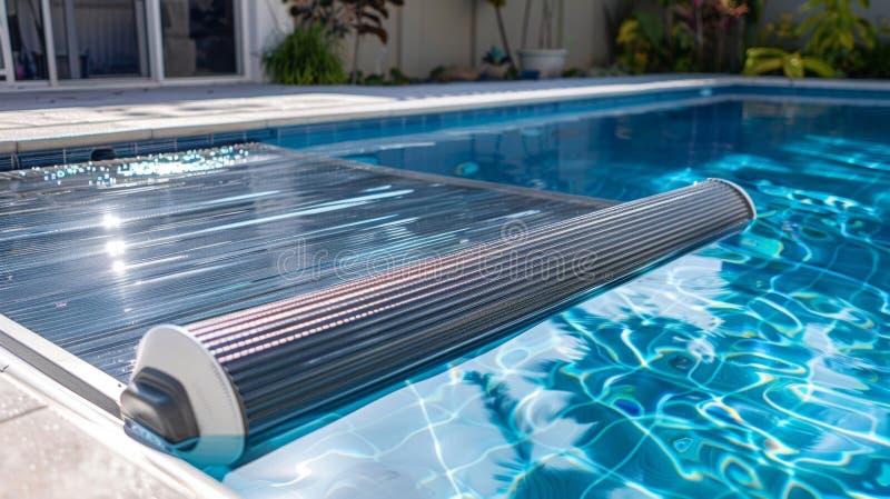 A Solarpowered Automatic Pool Cover Designed To Heat and Keep the Pool ...