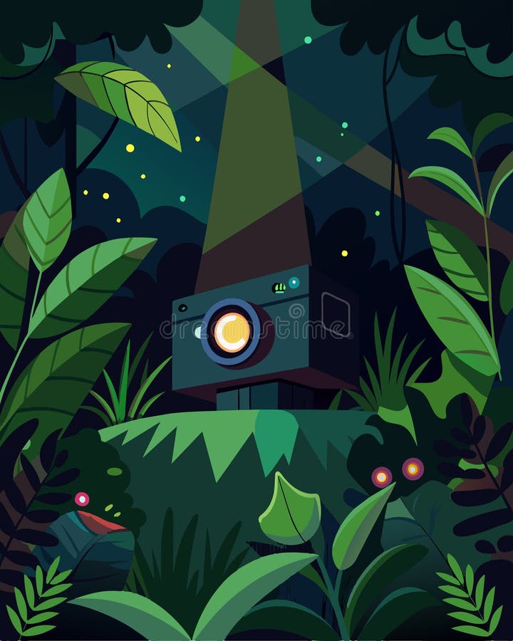 A Solarpowered Camera Hidden in a Dense Rainforest Capturing Rare ...