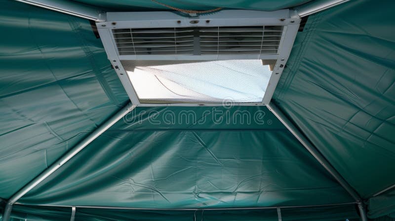 Solarpowered Ventilation Systems Installed in Tents To Provide Relief ...