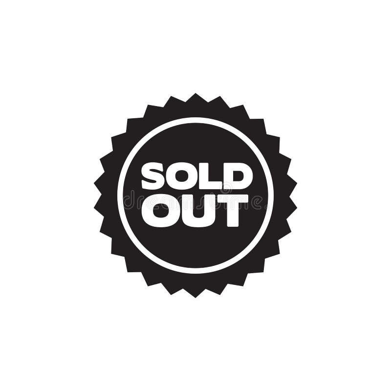 Sold Out Logo Stock Illustrations – 771 Sold Out Logo Stock ...