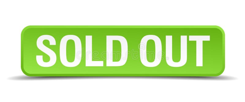 Sold out button stock vector. Illustration of button - 121128234