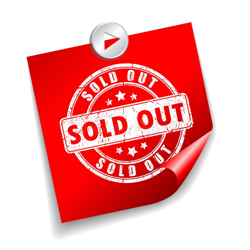 Sorry Sold Out Sign Stock Illustrations – 163 Sorry Sold Out Sign Stock ...