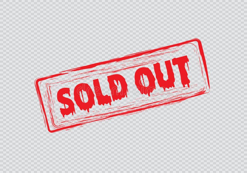 Sold Out Transparent Stock Illustrations – 119 Sold Out Transparent ...