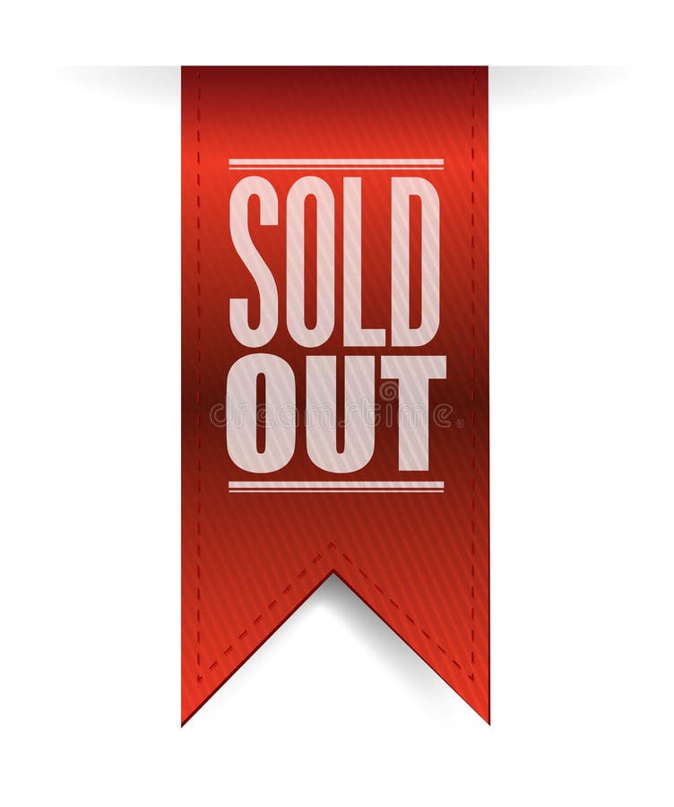 Sold Out Banner Stock Illustrations – 2,616 Sold Out Banner Stock ...