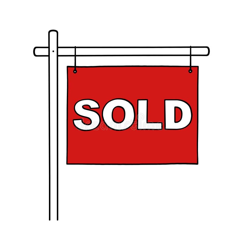 Sold Sign Clip Art