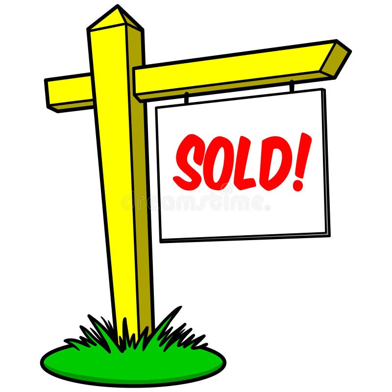 Sold Sign Clip Art