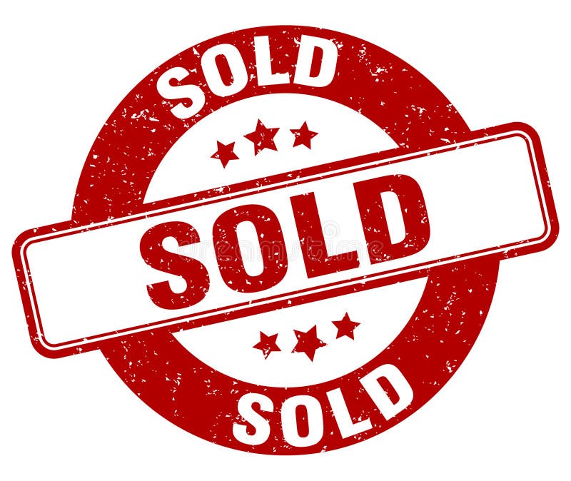 Sold Stamp. Sold Round Grunge Sign Stock Vector - Illustration of ...