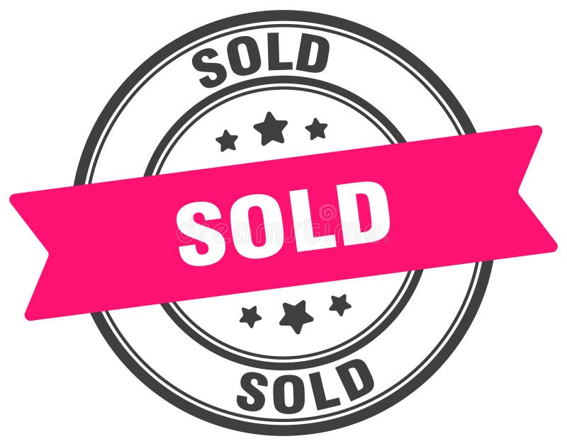 Sold Sign Transparent Stock Illustrations – 832 Sold Sign Transparent ...