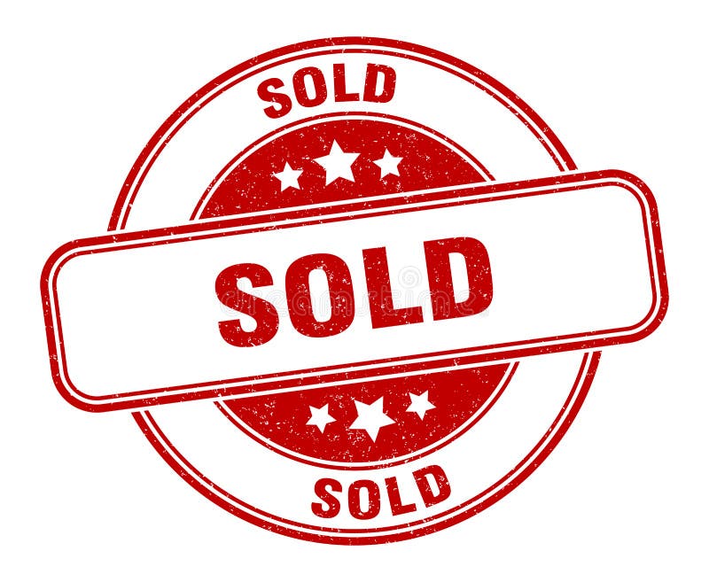 Sold Stamp. Sold Round Grunge Sign Stock Vector - Illustration of sold ...