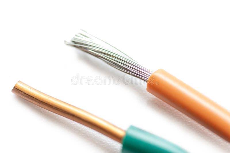 Sold Stranded Electrical Wire Isolated Stock Photos - Free & Royalty ...