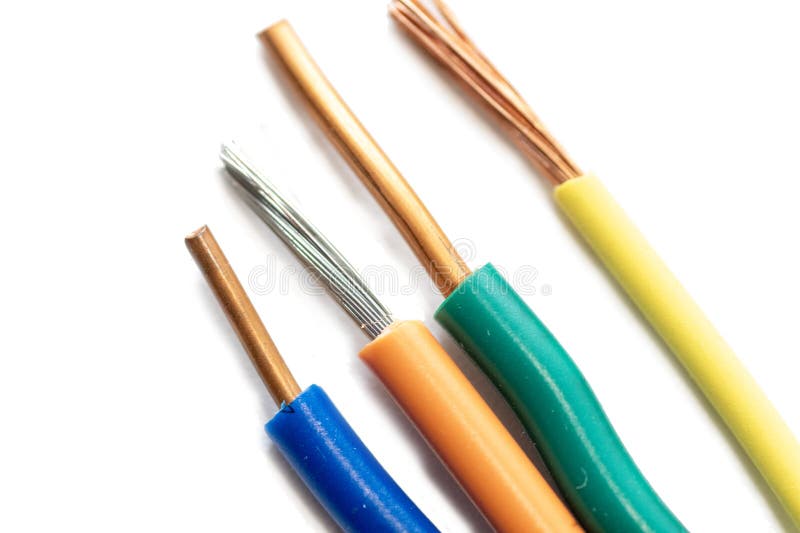 Sold Stranded Electrical Wire Isolated Stock Photos - Free & Royalty ...