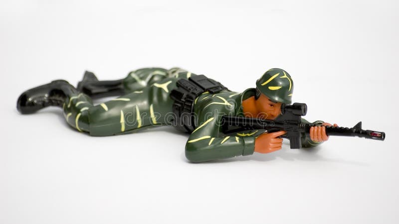 Soldado De Juguete De Arrastre Foto de archivo - Imagen de tropas ...