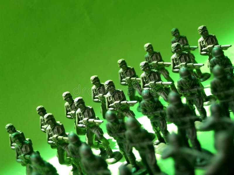 Soldados verdes 4 foto de stock. Imagem de militar, luta - 1494392