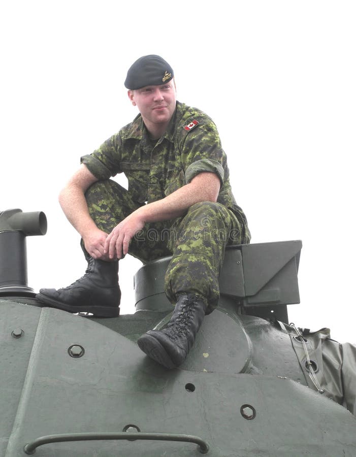 Soldat canadien photo stock éditorial. Image du service - 98765123