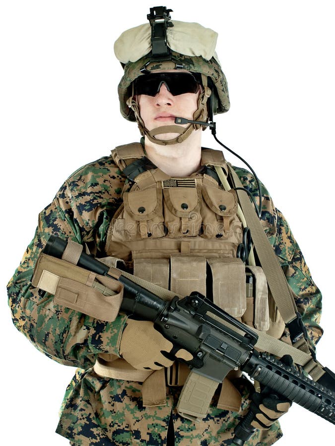 Marine américain image stock. Image du armée, marin, spécial - 26284571