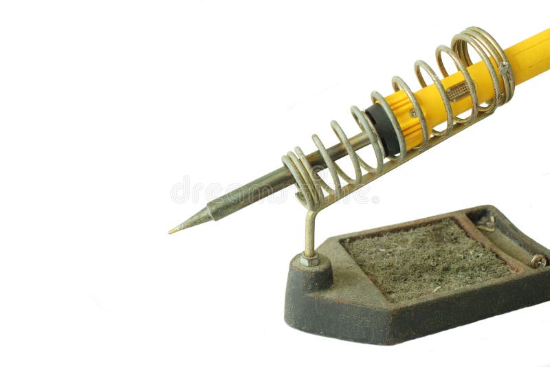 Soldering iron stock image. Image of circuits, board - 20315095