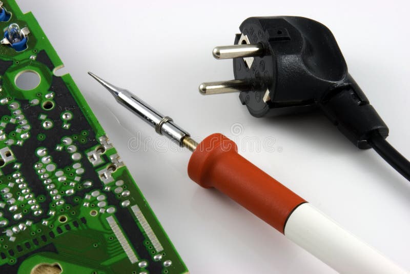 Soldering Iron stock photo. Image of soldering, electronics - 2271916