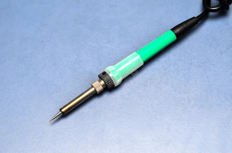 Soldering Iron stock image. Image of burn, repair, service - 33633909