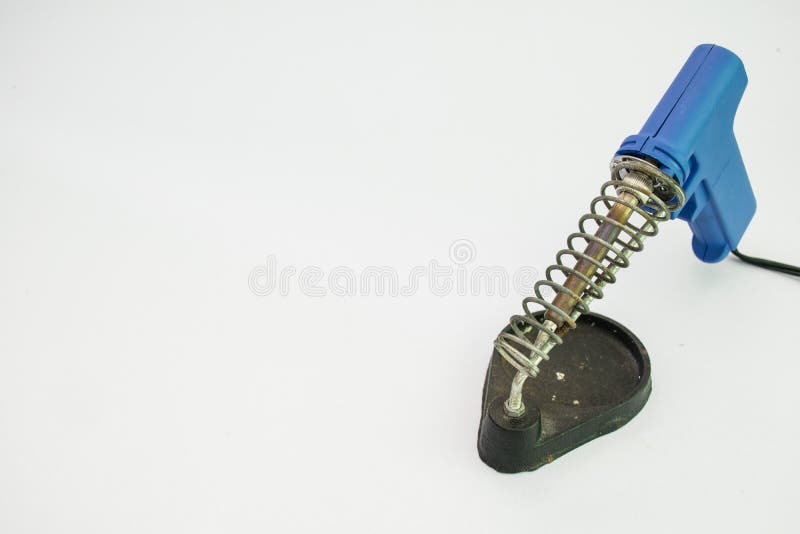 Soldering-iron gun stock photo. Image of electrical, melting - 65121166