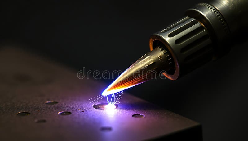 Soldering Iron with Sparks, Electronic Repair and Precision Soldering ...